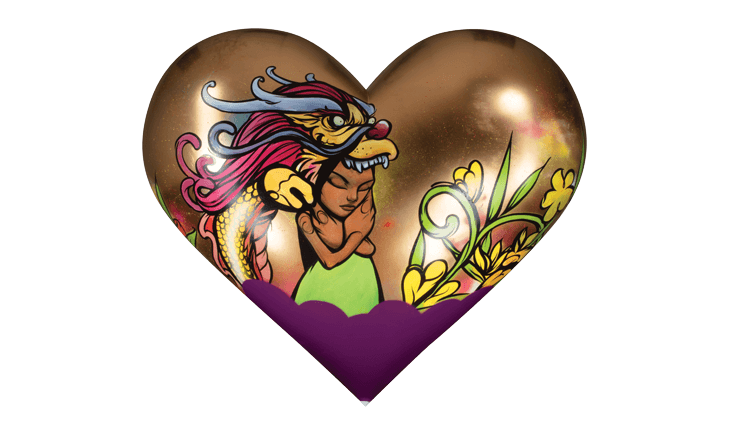 Have A Heart - San Francisco General Hospital Foundation hearts in SF