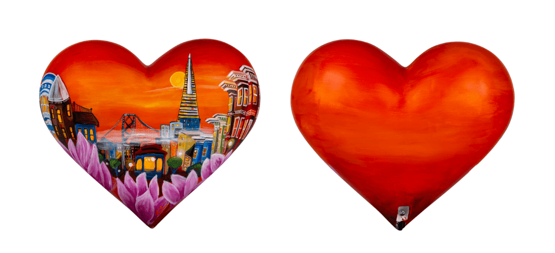 SF GENERAL HOSPITAL FOUNDATION UNVEILS 2024 HEART SCULPTURES AT THE ...
