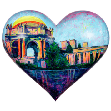 2024 Hearts In San Francisco Sculptures